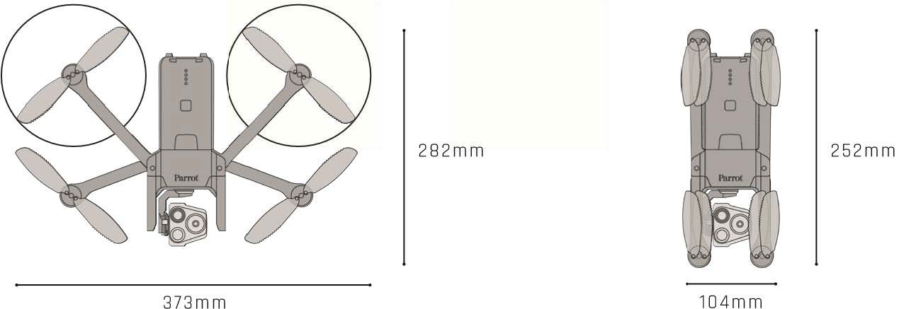 Parrot Anafi USA : un drone pro dans un format réduit - studioSPORT