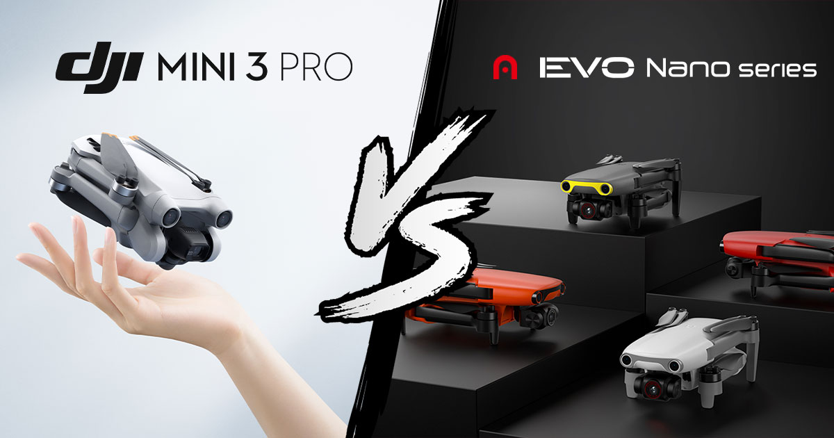 Comparatif technique DJI Mini 3 Pro, Autel EVO Nano+ et Autel EVO Nano ...