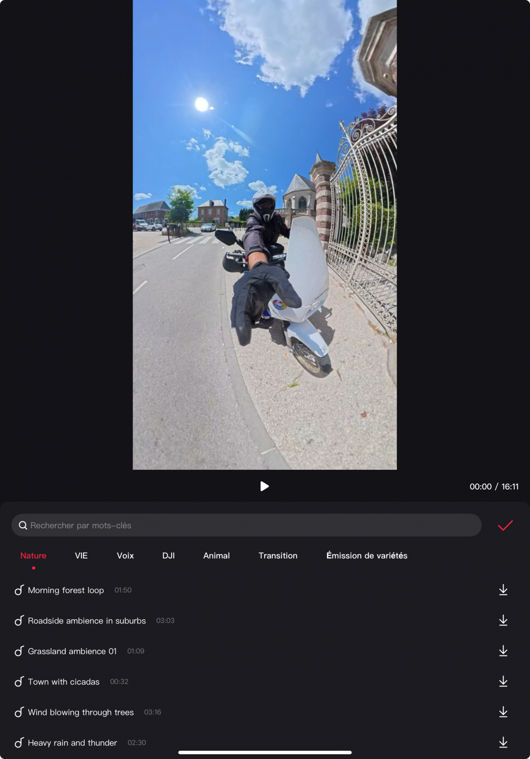 Tuto DJI Mimo : montage vidéo DJI Osmo 360